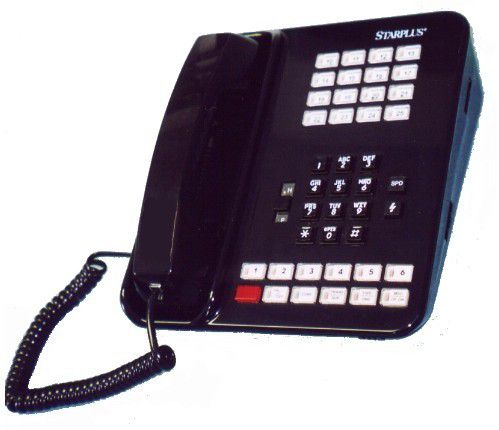Vodavi Starplus 61612 Enhanced Phone Black