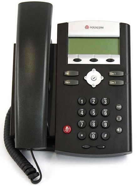 Polycom SoundPoint IP 330 Phone No Power Supply (PoE)
