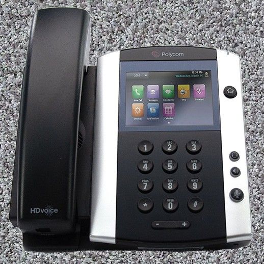 Polycom Vvx 501 Ip Phone No Power Supply Poe