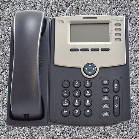 Cisco SPA504G IP Phone No Power Supply (PoE)