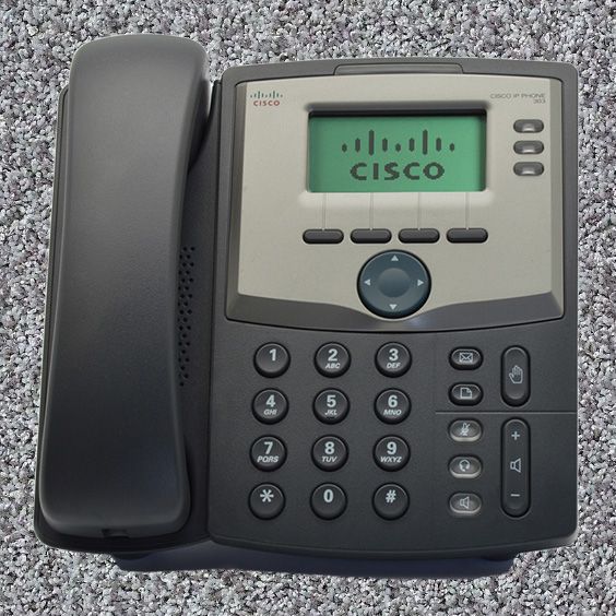 Cisco SPA303 IP Phone No Power Supply (POE)