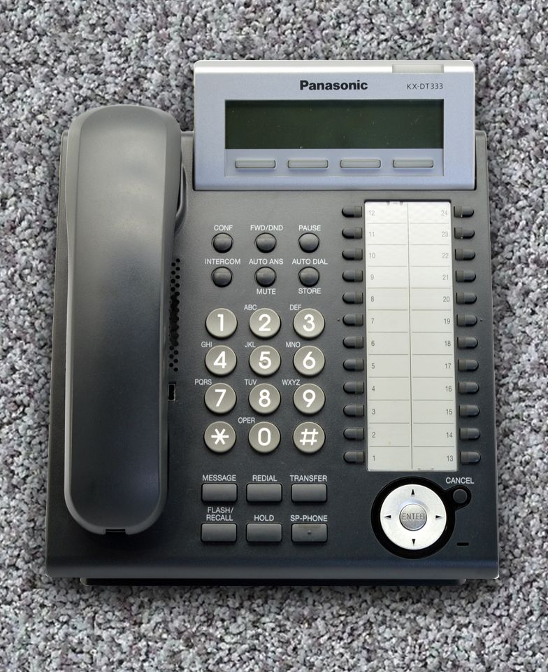 Panasonic KX-DT333-B Digital Phone