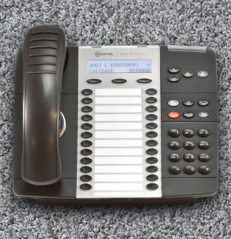 Mitel 5324 IP Phone No Power Supply (POE)