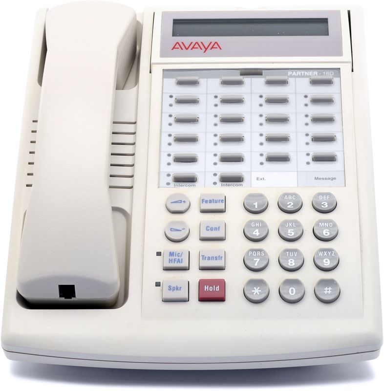 Avaya Partner 18D phone White